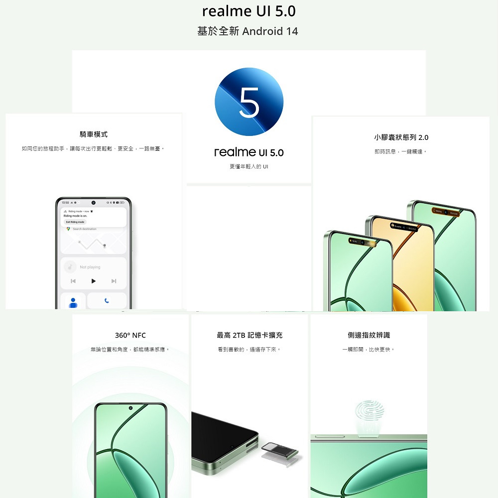 【realme】12x 5G (6G+128G) 6.67吋 5000萬鏡頭畫素 － 生活市集