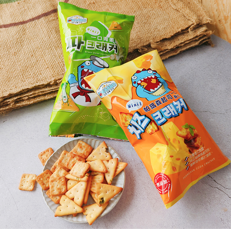 【KAARO】香濃一口小脆餅任選80g 帕瑪森起司一口蘇打餅／一口青蔥餅 － 生活市集