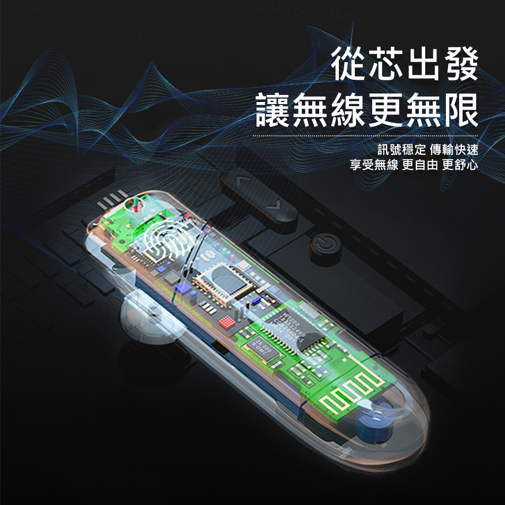 【HANLIN】TLKA27 迷你觸控式耳掛無線電對講機 － 生活市集