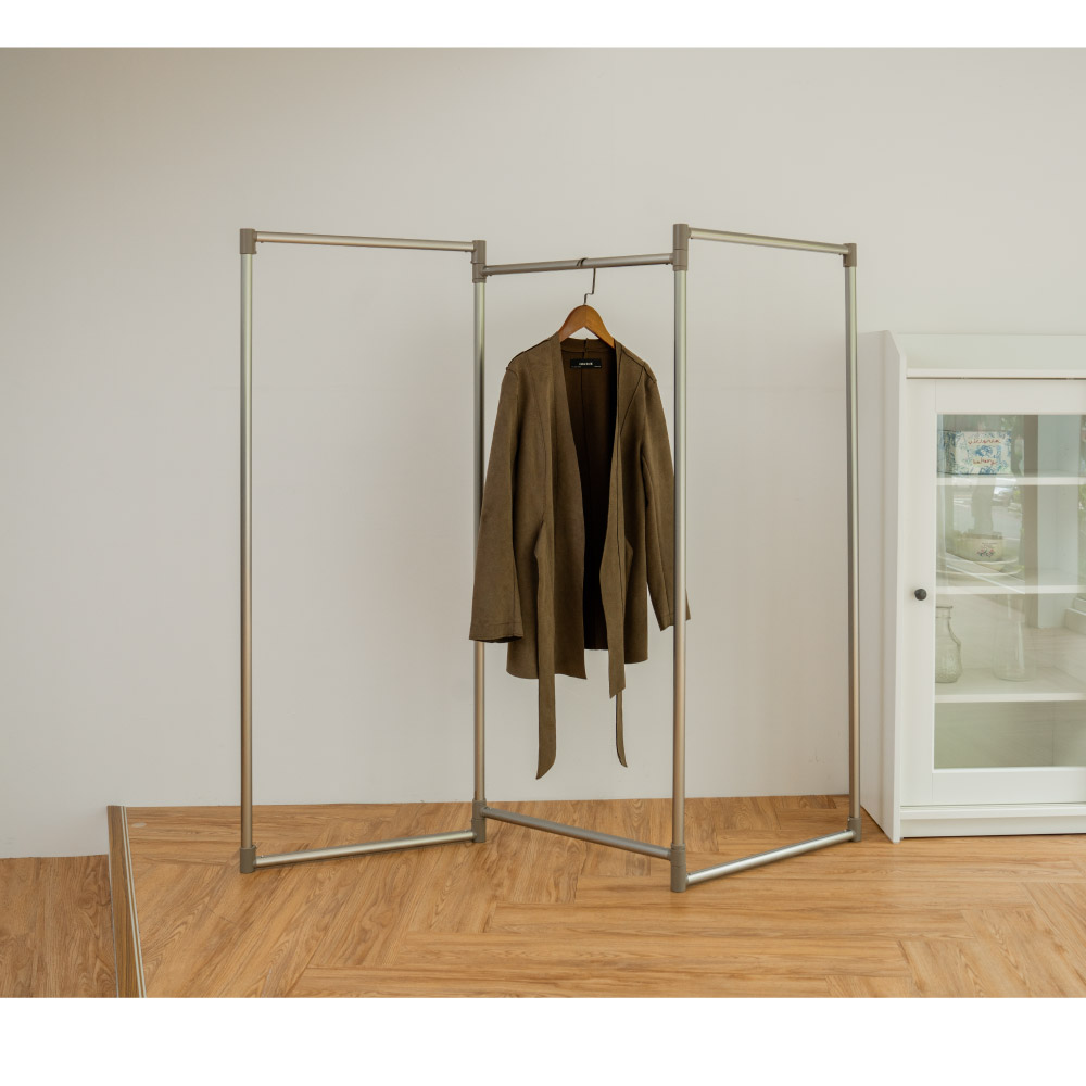 【ikloo】鋁合金三段式百變掛衣架 － 生活市集