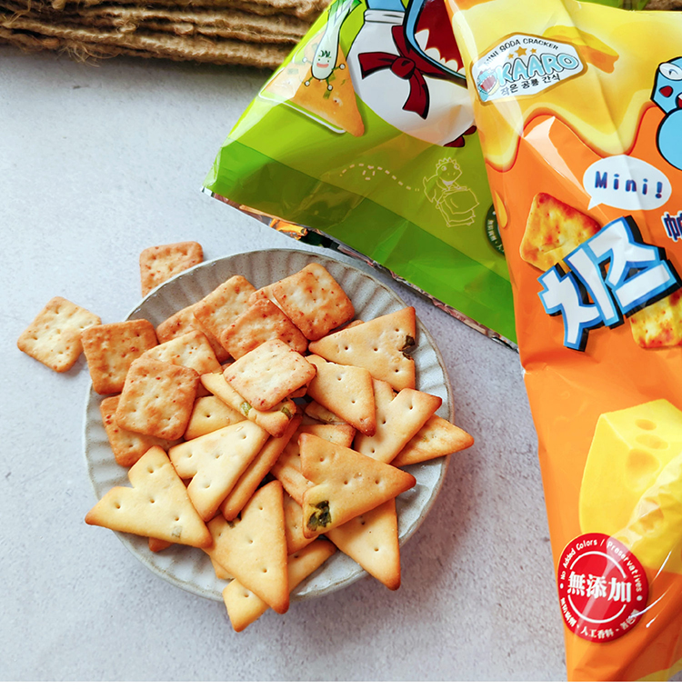 【KAARO】香濃一口小脆餅任選80g 帕瑪森起司一口蘇打餅／一口青蔥餅 － 生活市集